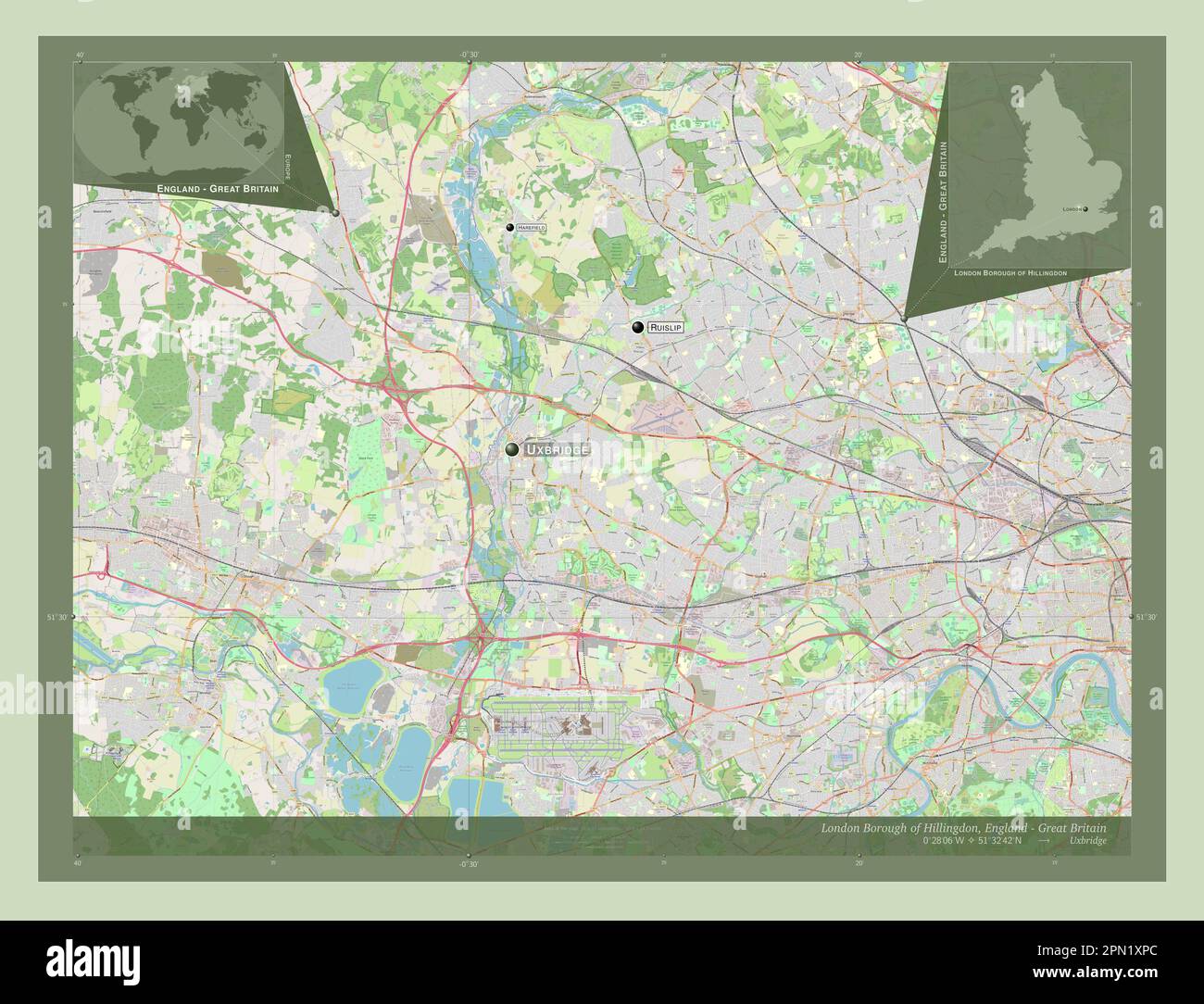 London Borough of Hillingdon, london borough of England - Great Britain ...