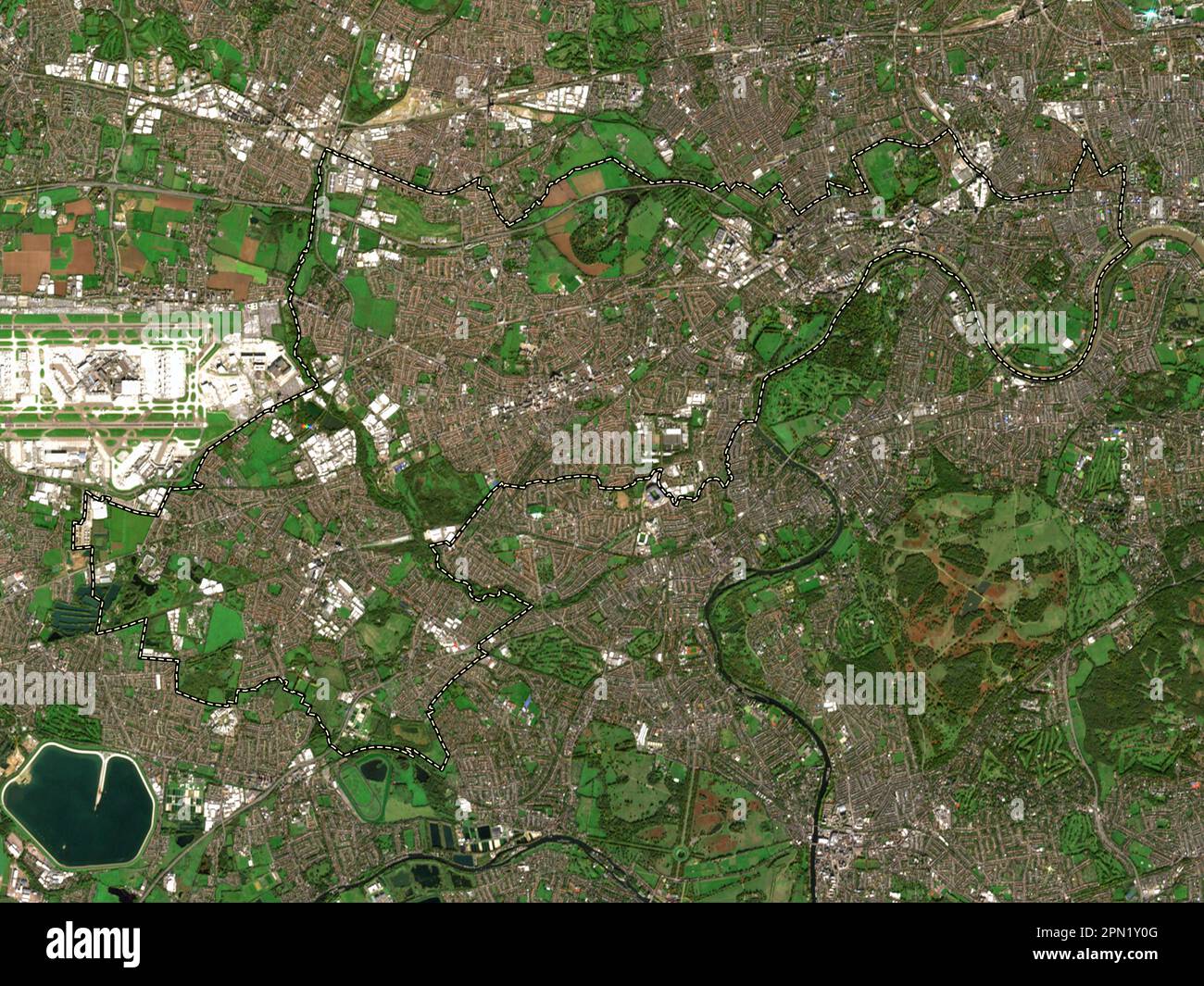 Hounslow map hi-res stock photography and images - Alamy
