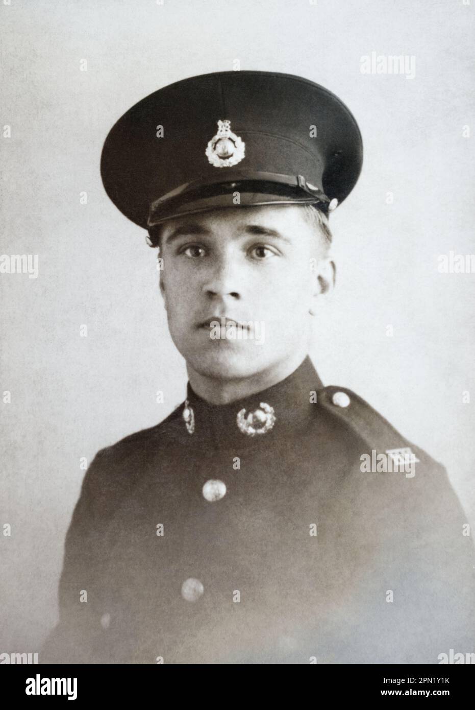 A Royal Marine during the interwar period Stock Photo - Alamy