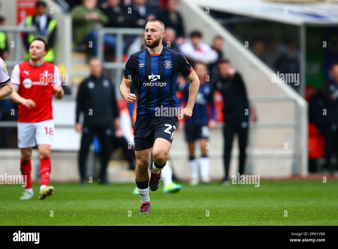 AESSEAL New York Stadium, Rotherham, England - 15th April 2023 Allan ...
