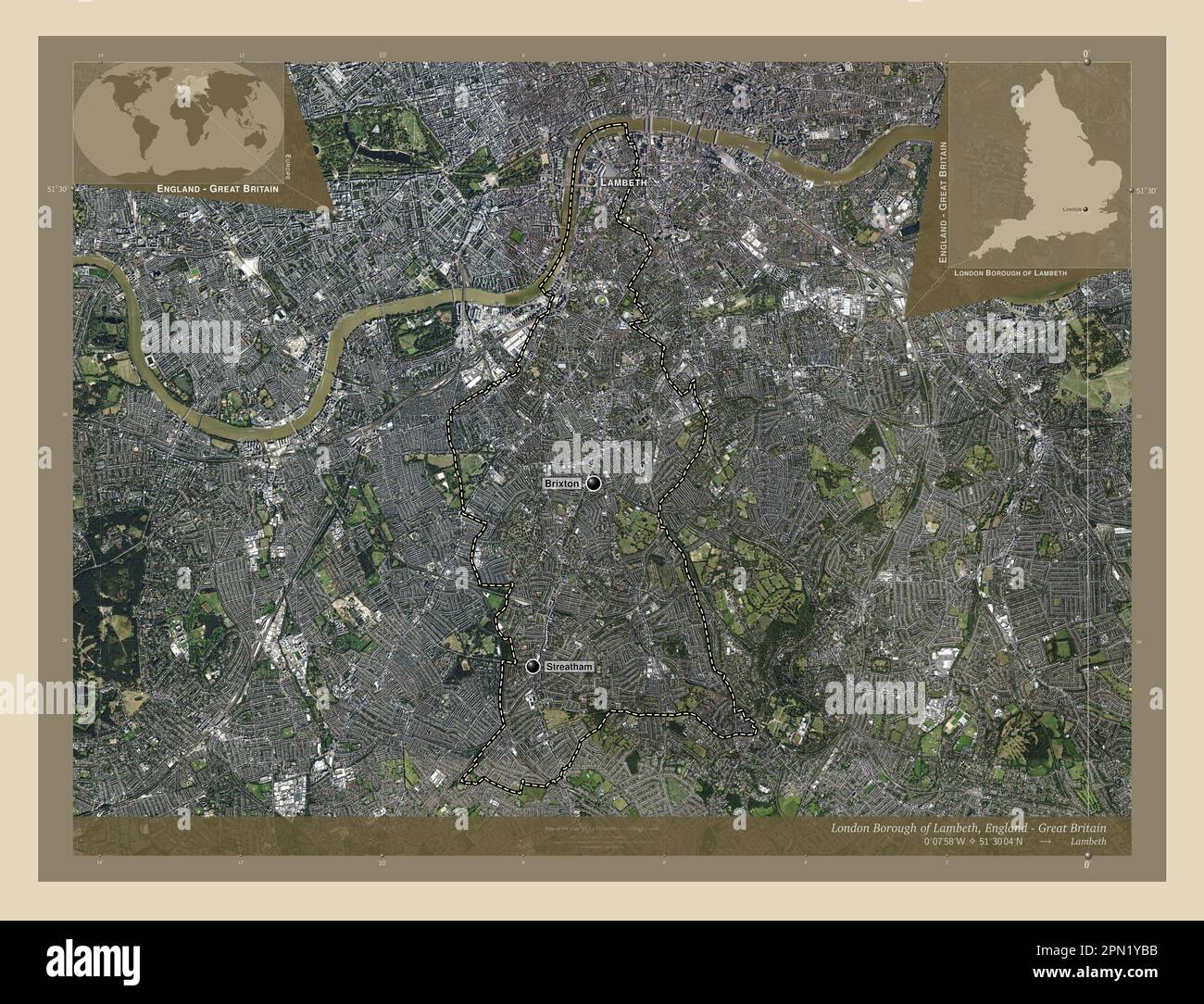 London Borough of Lambeth, london borough of England - Great Britain ...