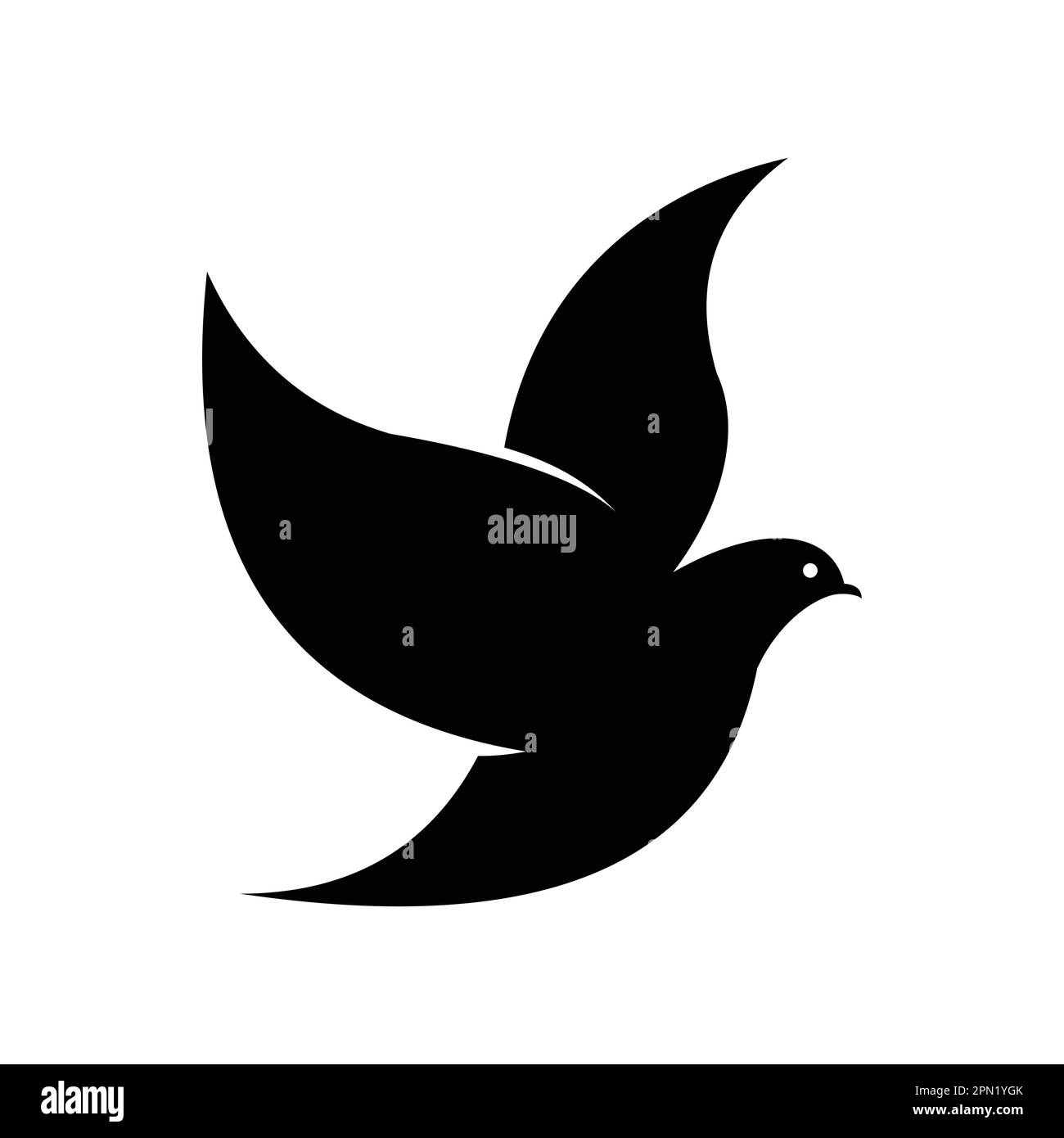 dove flat style vector icon Stock Vector Image & Art - Alamy