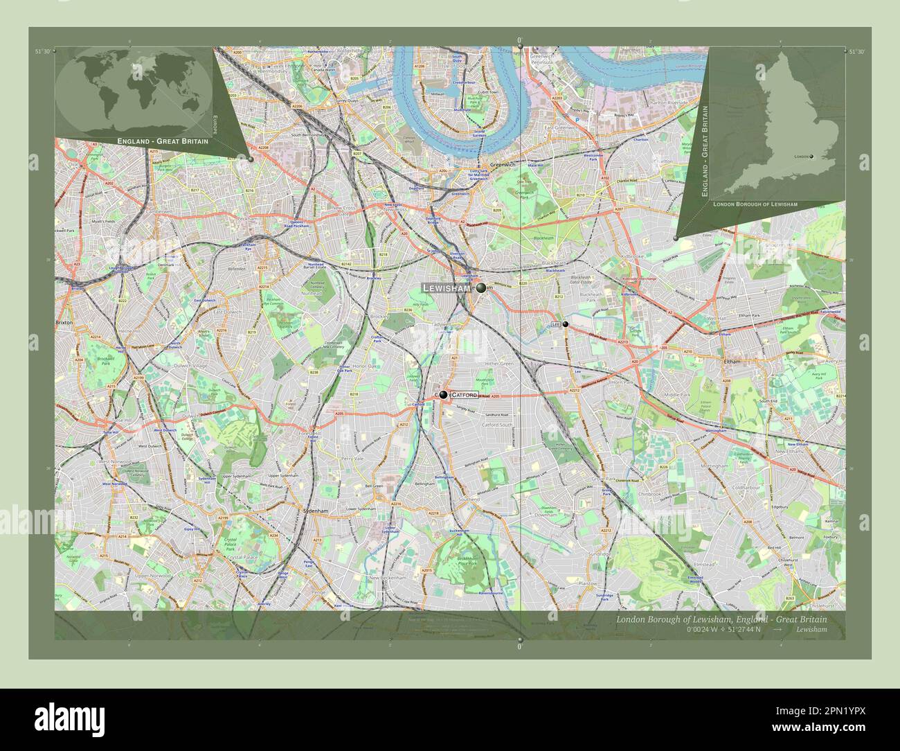 London Borough of Lewisham, london borough of England - Great Britain ...