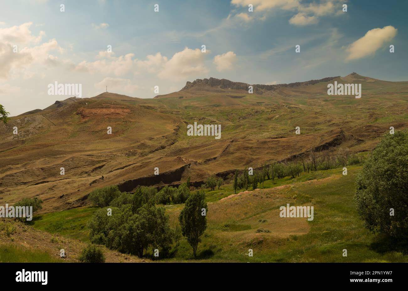 Noah's Ark Monument on Mount Ararat. Near Dogubeyazit, Agri Province ...