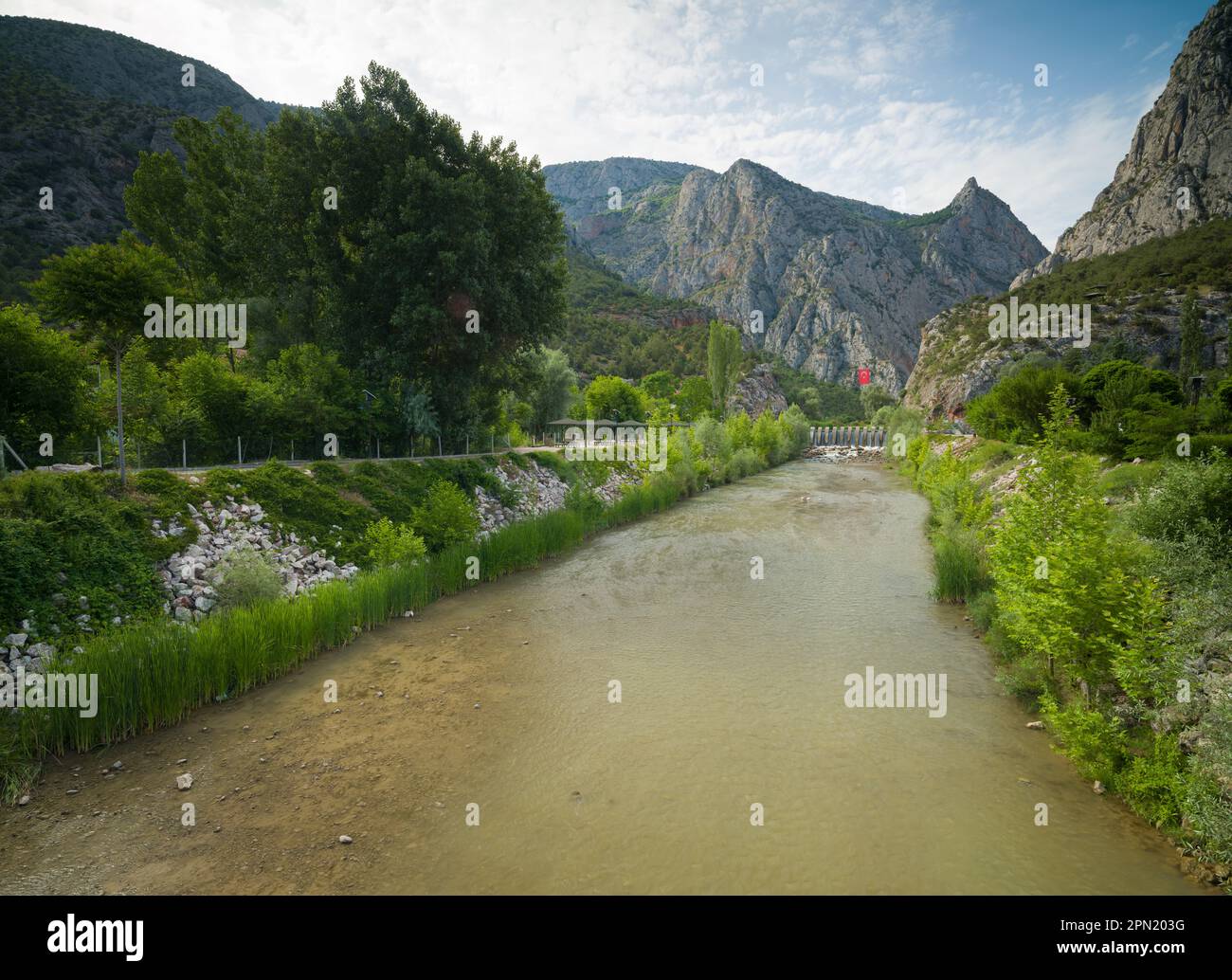 Starting point of Incesu ( Kazankaya ) Canyon. The largest Cybele ...