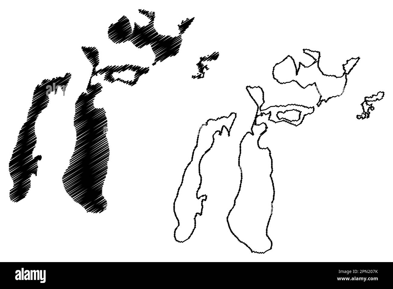 Aral Sea World Map