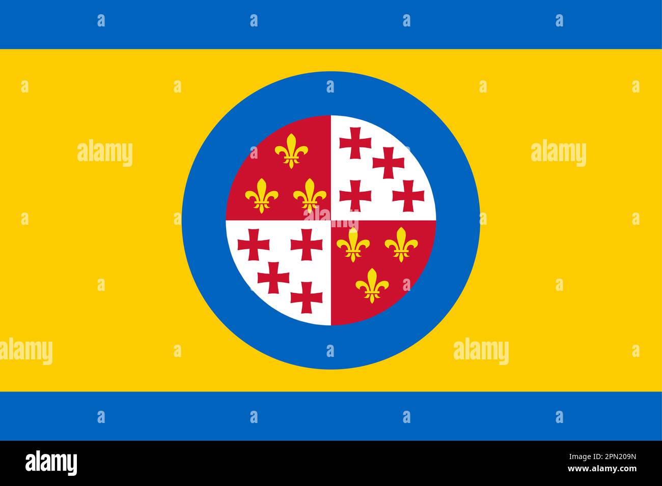 Flag of Harlingen Municipality (Friesland, Frisia or Fryslân province ...
