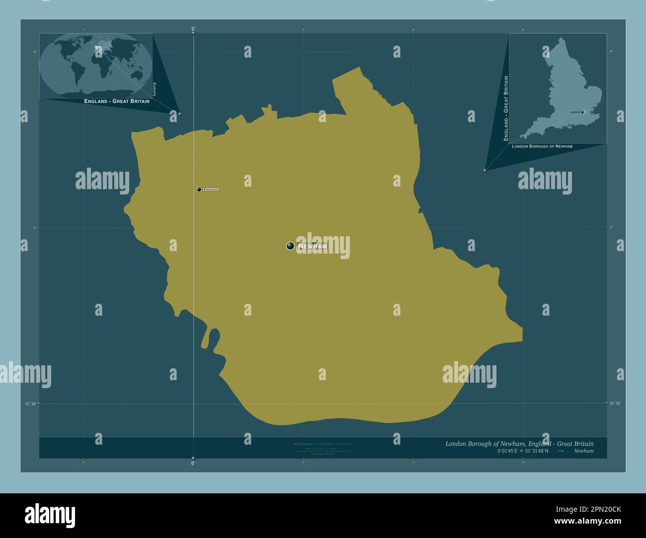 London Borough of Newham, london borough of England - Great Britain ...