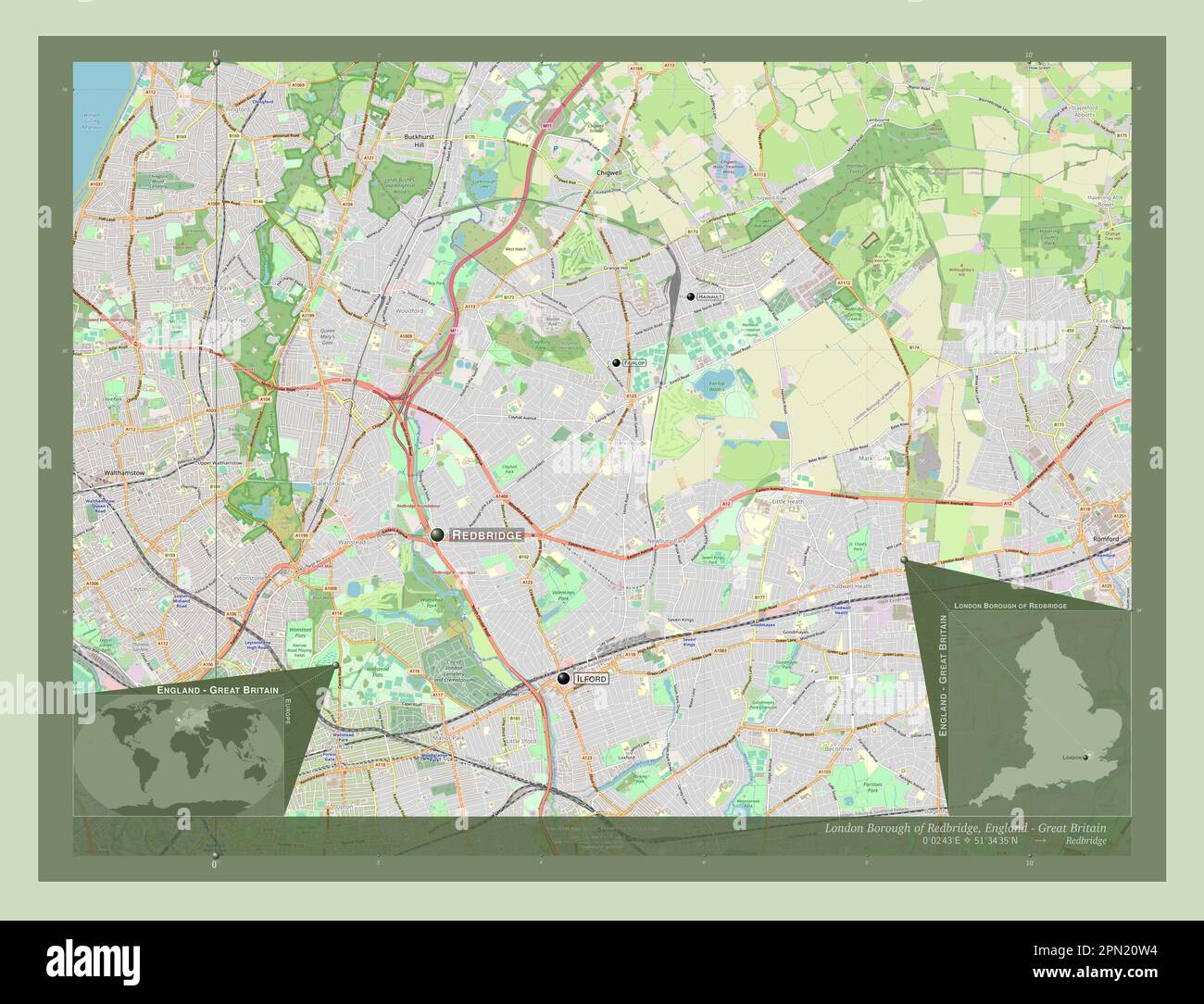 London Borough of Redbridge, london borough of England - Great Britain ...