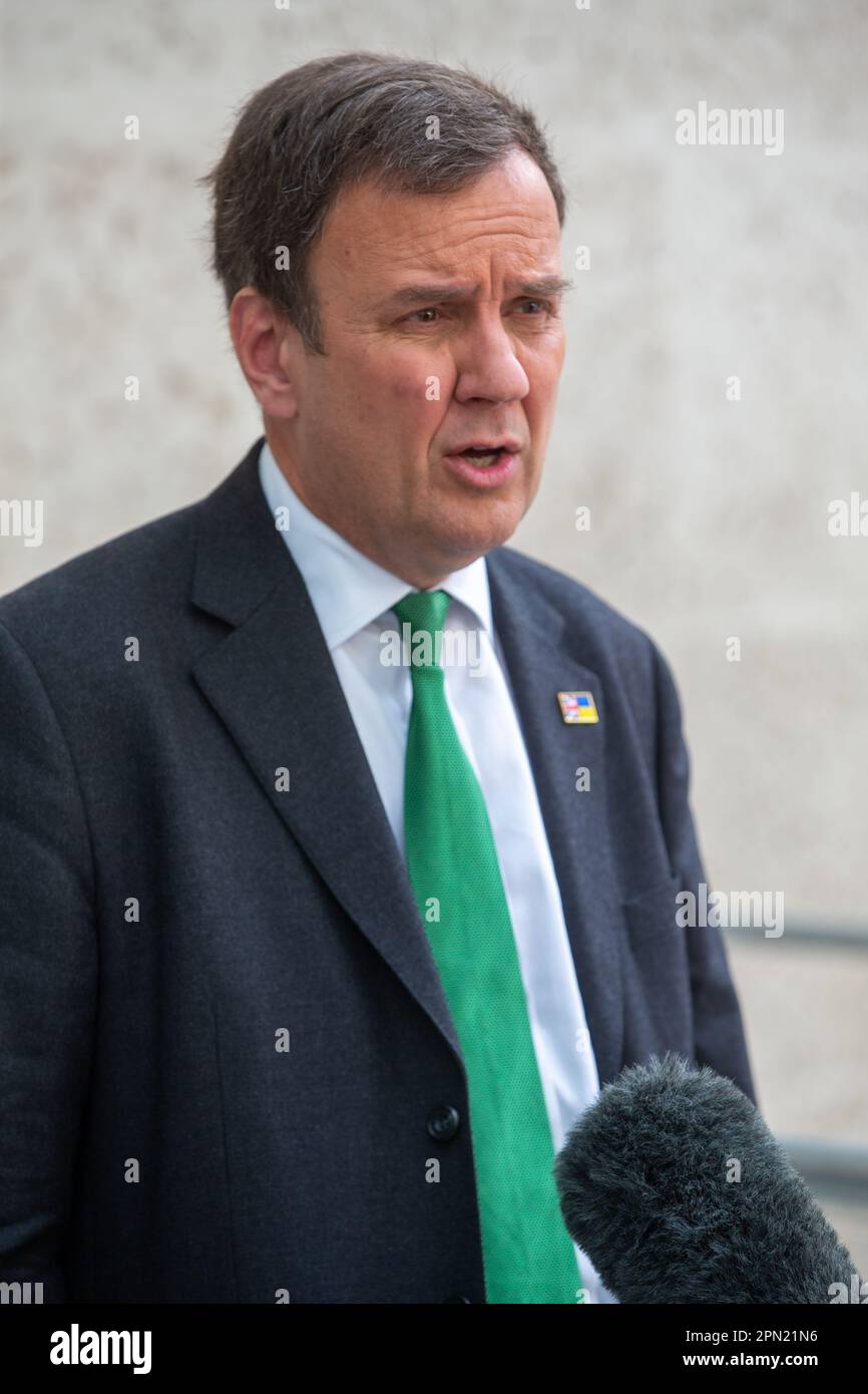 London, England, UK. 16th Apr, 2023. Newly appointed Conservative Party ...
