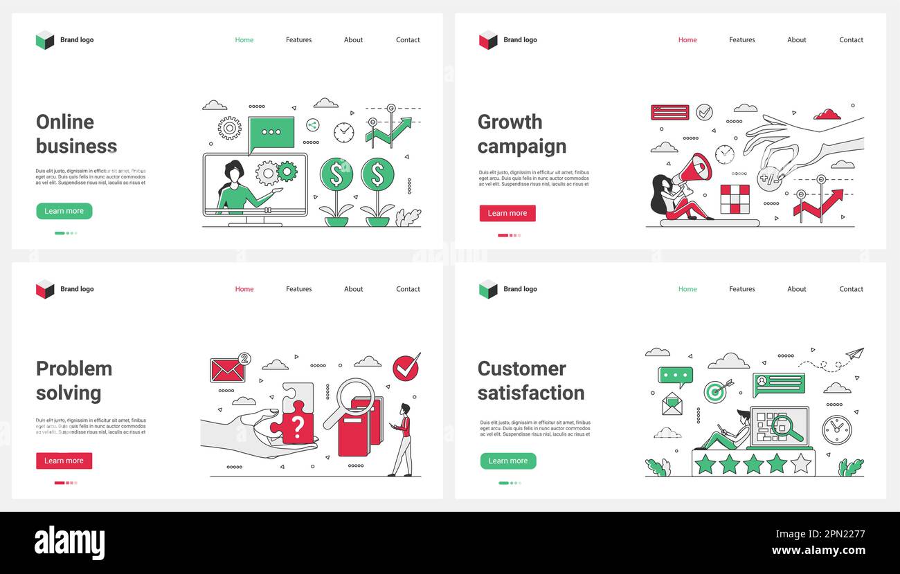 Marketing campaign for online business and brand growth, problem ...