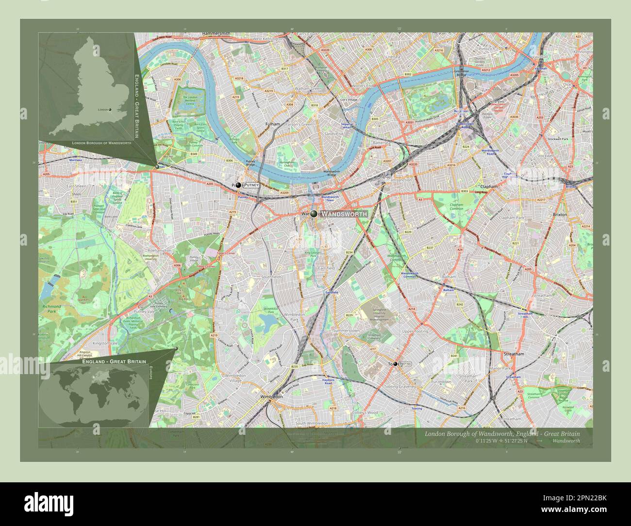 London Borough of Wandsworth, london borough of England - Great Britain ...