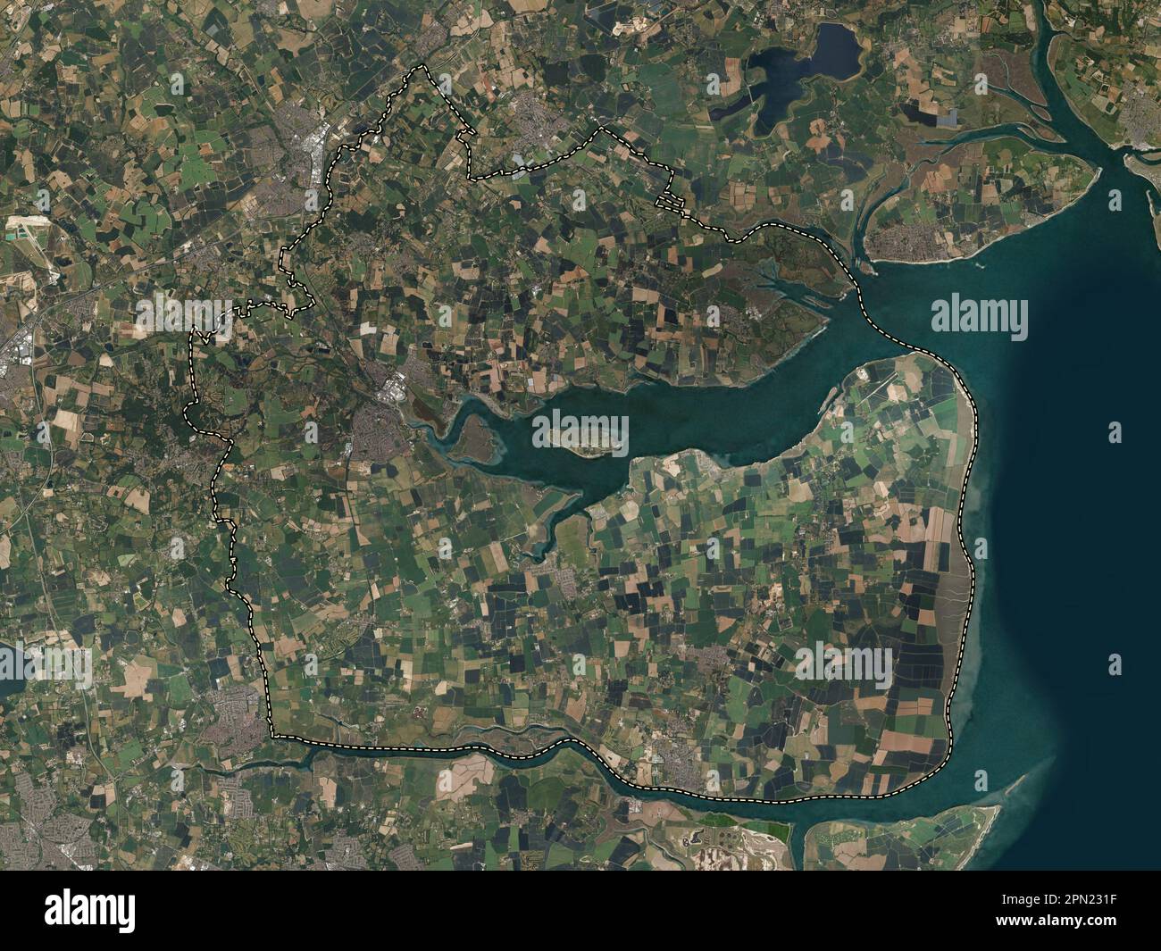 Maldon, non metropolitan district of England - Great Britain. High ...