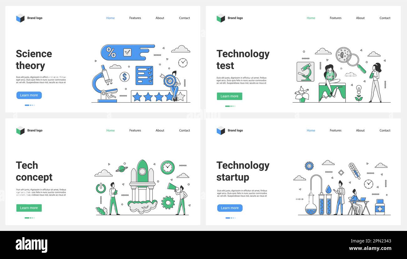 Study of scientific theory, tech startup and modern science technology ...