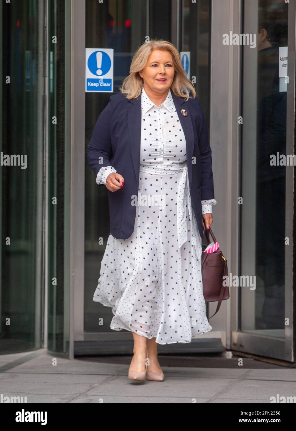 London, England, UK. 16th Apr, 2023. General Secretary of Royal College ...