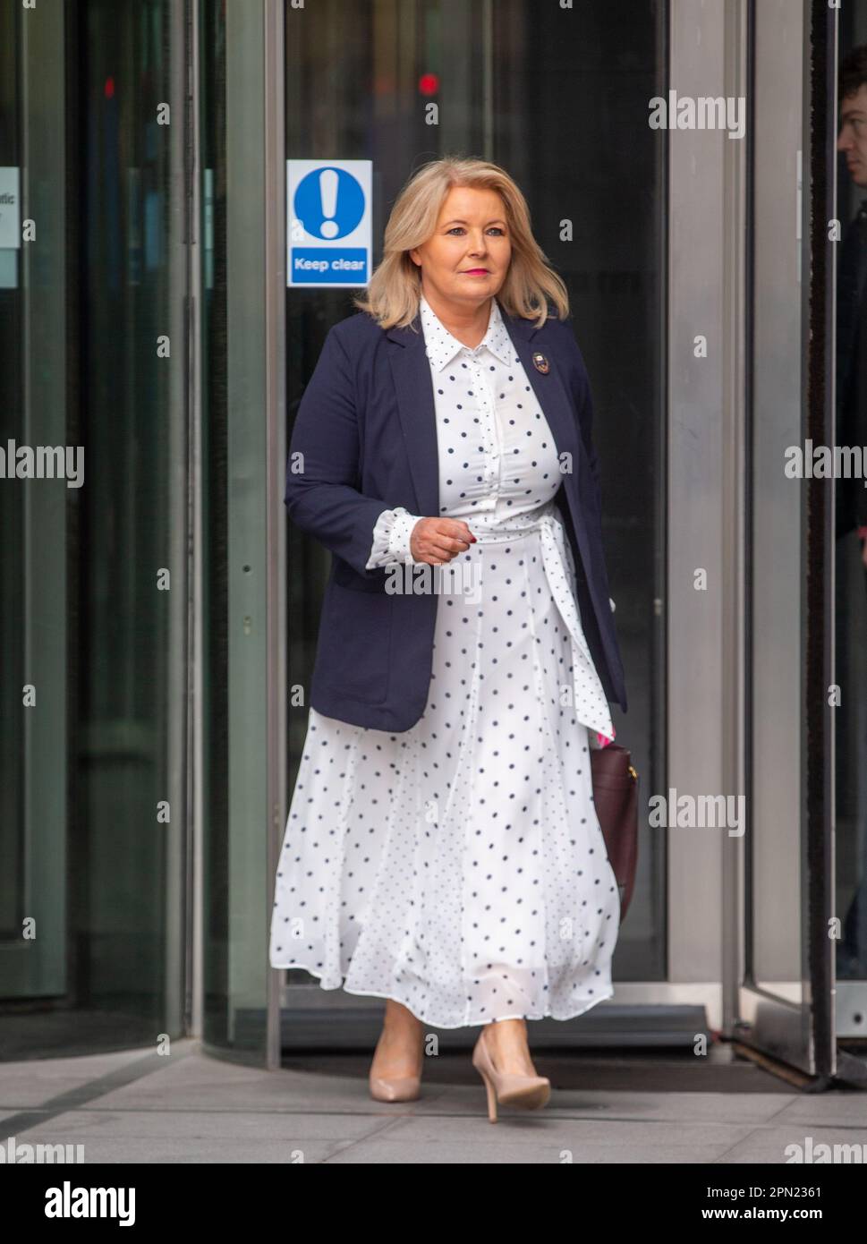 London, England, UK. 16th Apr, 2023. General Secretary of Royal College ...