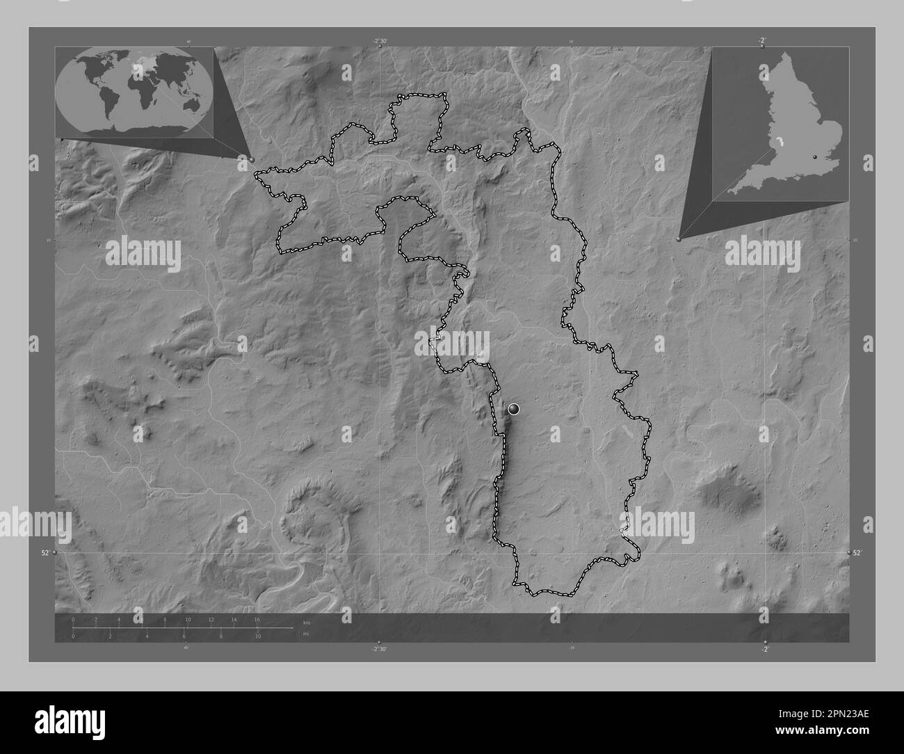 Malvern Hills, non metropolitan district of England - Great Britain ...