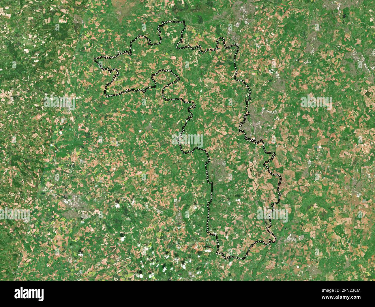 Malvern Hills, non metropolitan district of England - Great Britain ...