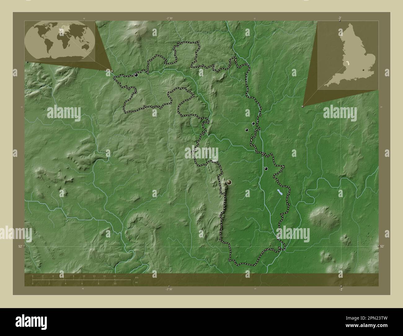 Malvern Hills, non metropolitan district of England - Great Britain ...