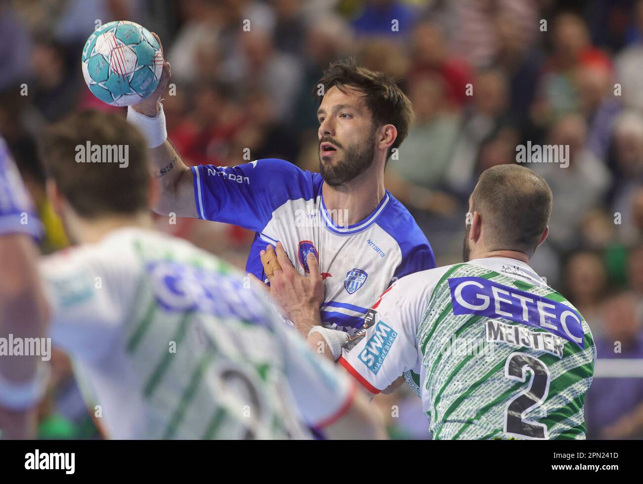 Cologne, Deutschland. 15th Apr, 2023. firo: April 15th, 2023, Handball ...