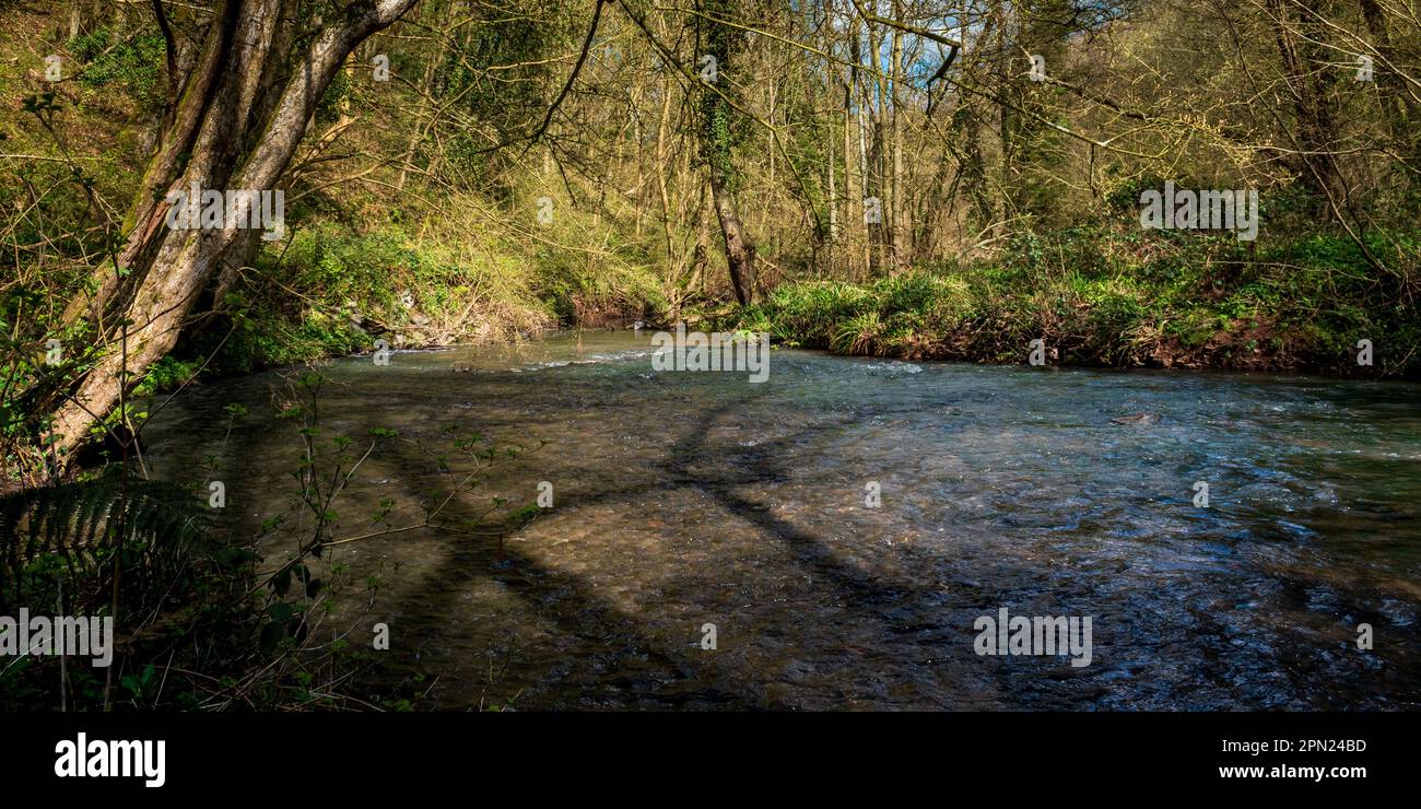 The Knapp and Papermill, Leigh Brook, Worcestershire, UK Stock Photo ...