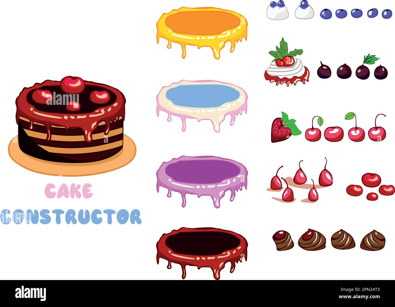 Toppers vector vectors hi-res stock photography and images - Alamy
