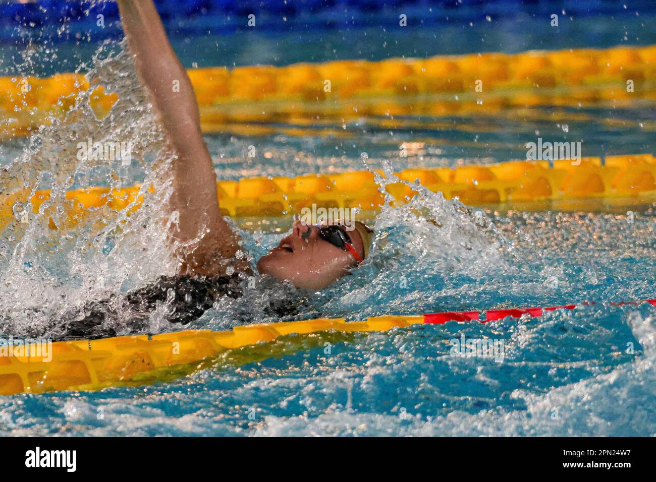Riccione, Italy. 16th Apr, 2023. Cenci Martina (GS Fiamme Oro)in action ...