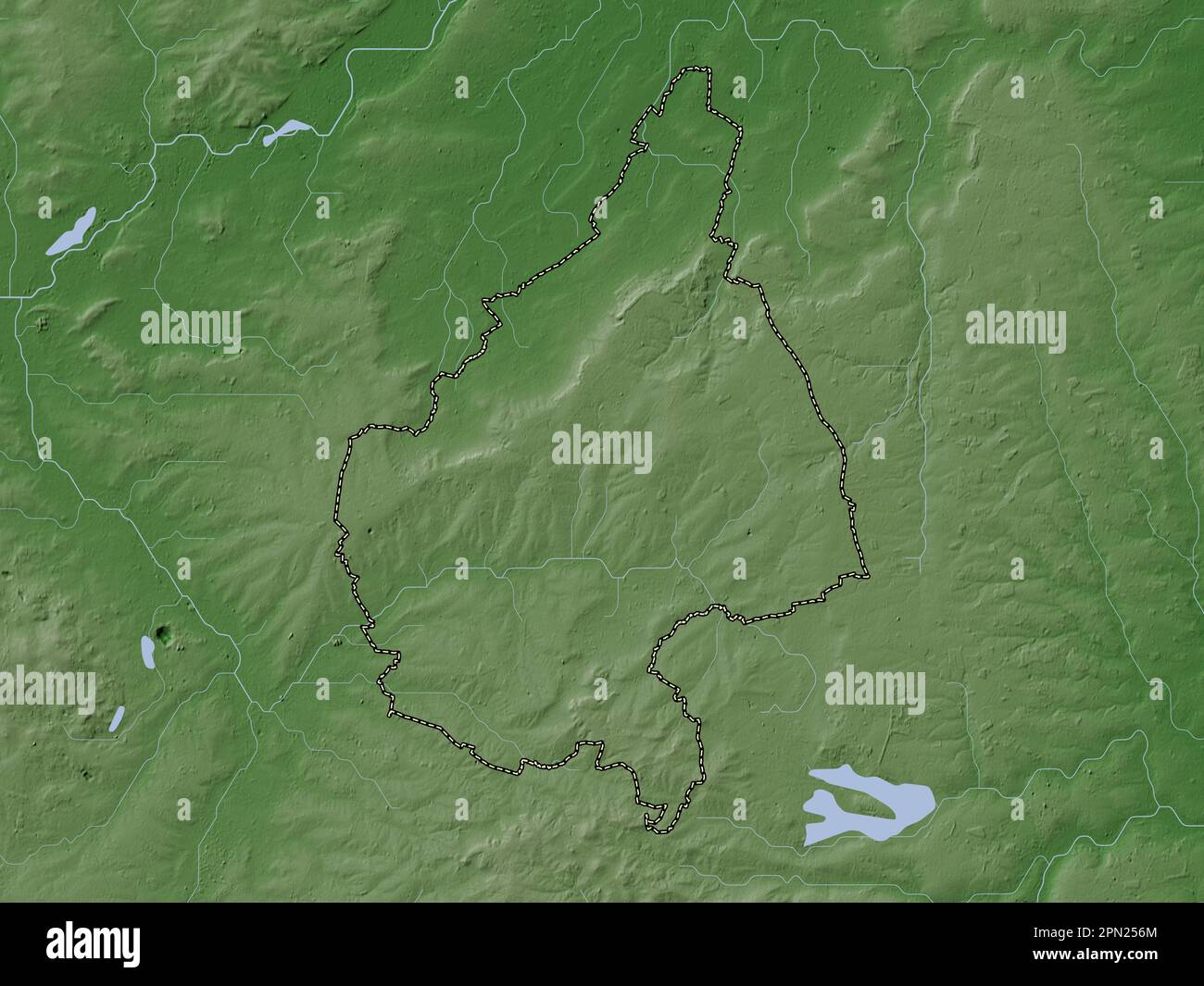 Melton, non metropolitan district of England - Great Britain. Elevation ...