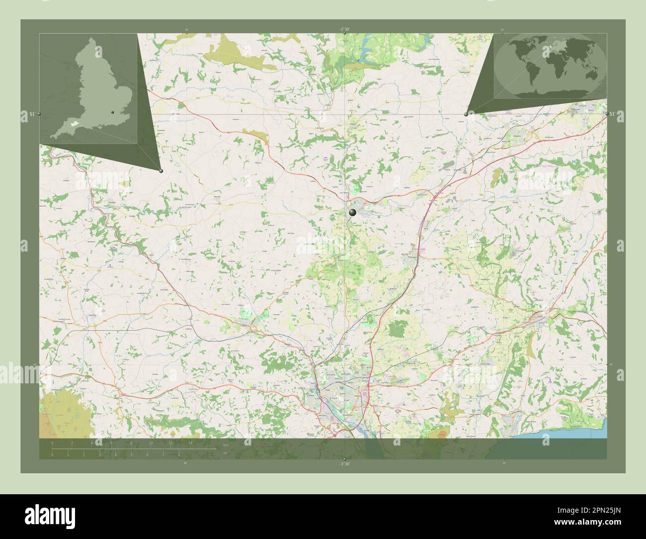 Mid Devon, non metropolitan district of England - Great Britain. Open ...