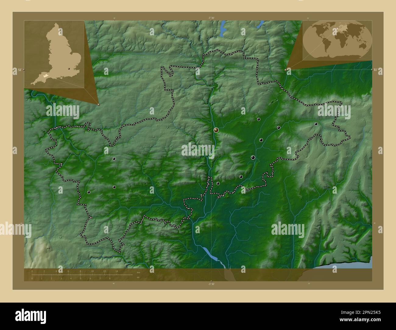 Mid Devon, non metropolitan district of England - Great Britain ...