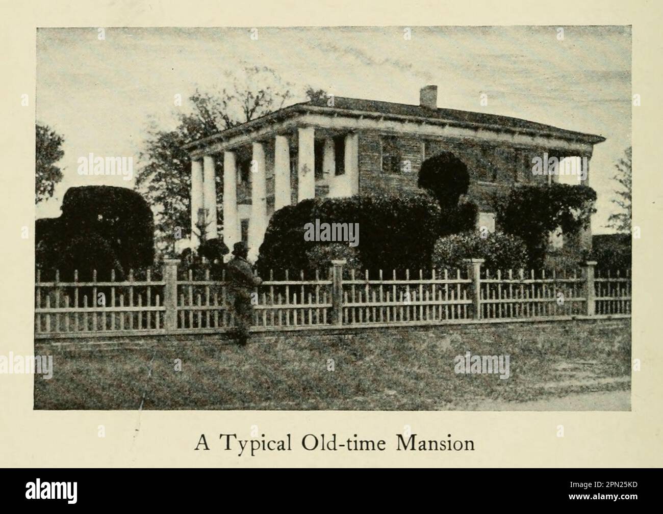 A Typical Old-time Mansion from the book ' Highways and byways of the ...