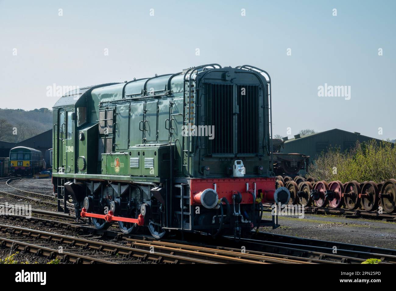 North Norfolk Railway, Class 08 Diesel Shunter Stock Photo - Alamy