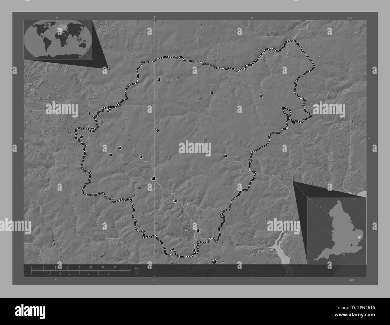 Mid Suffolk, non metropolitan district of England - Great Britain ...