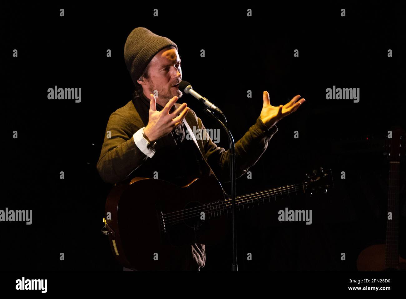 Damien Rice performs live at Teatro Dal Verme in Milano, Italy, on ...
