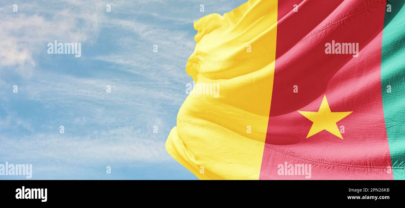 Flag of Cameroon oppressive countries on the continent Stock Photo - Alamy