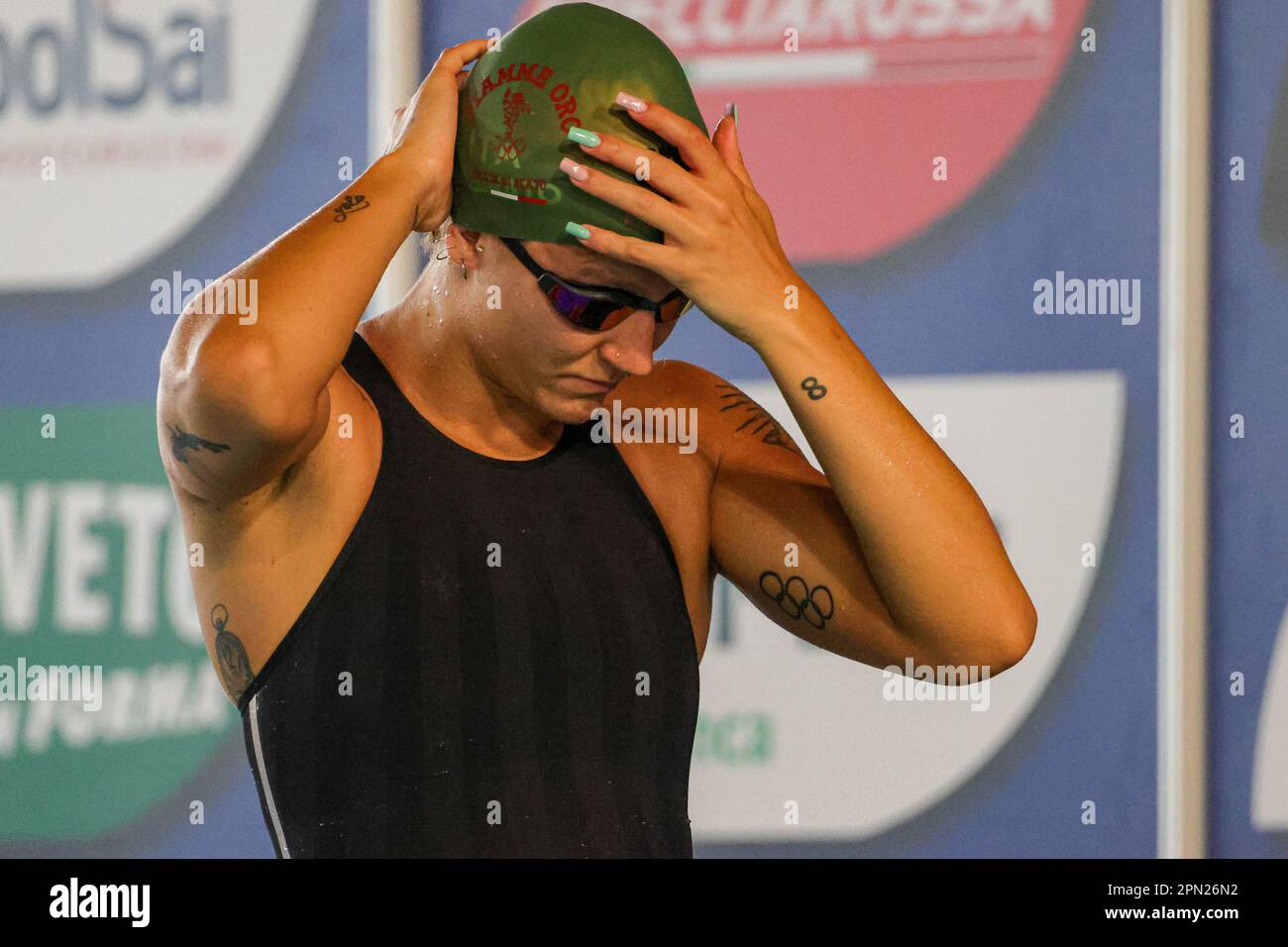 Riccione, Italy. 16th Apr, 2023. Cusinato Ilaria (GS Fiamme Oro)in ...
