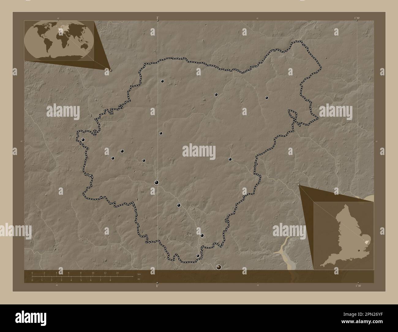 Mid Suffolk, non metropolitan district of England - Great Britain ...