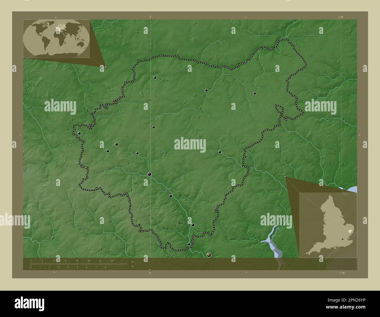 Mid Suffolk, non metropolitan district of England - Great Britain ...