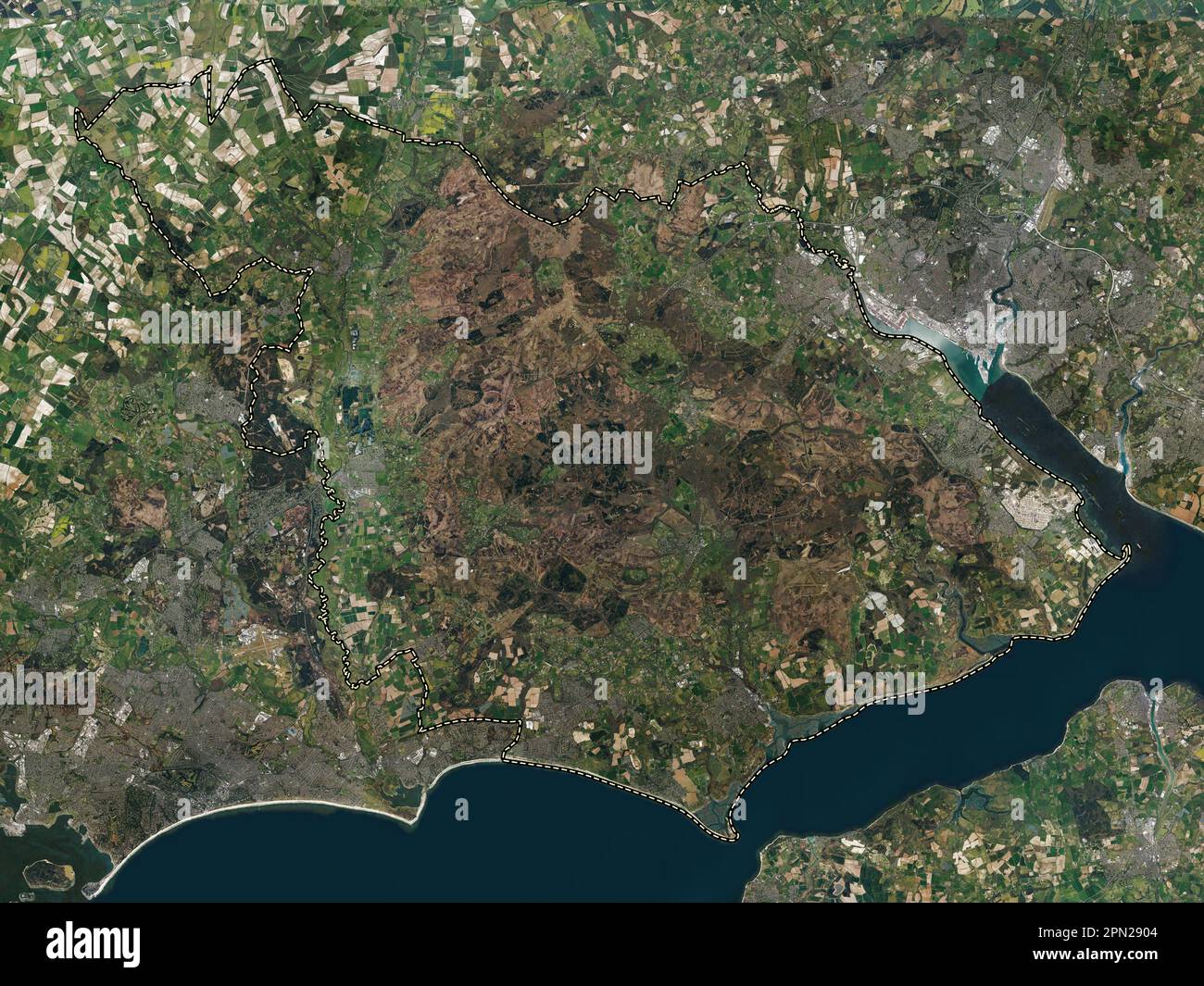 New Forest, non metropolitan district of England - Great Britain. High ...
