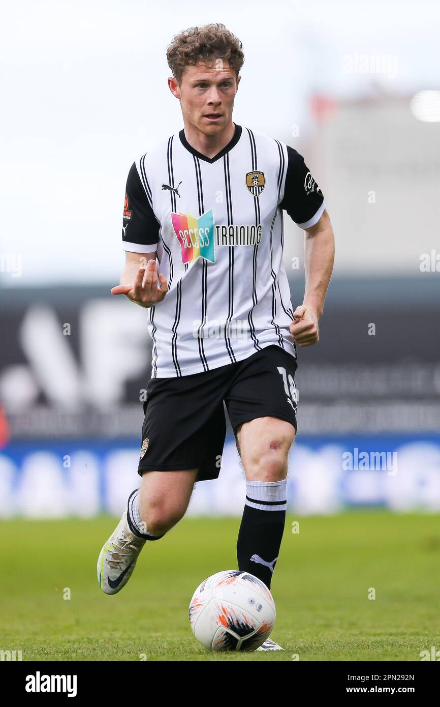 Notts County's Matty Palmer during the Vanarama National League match ...