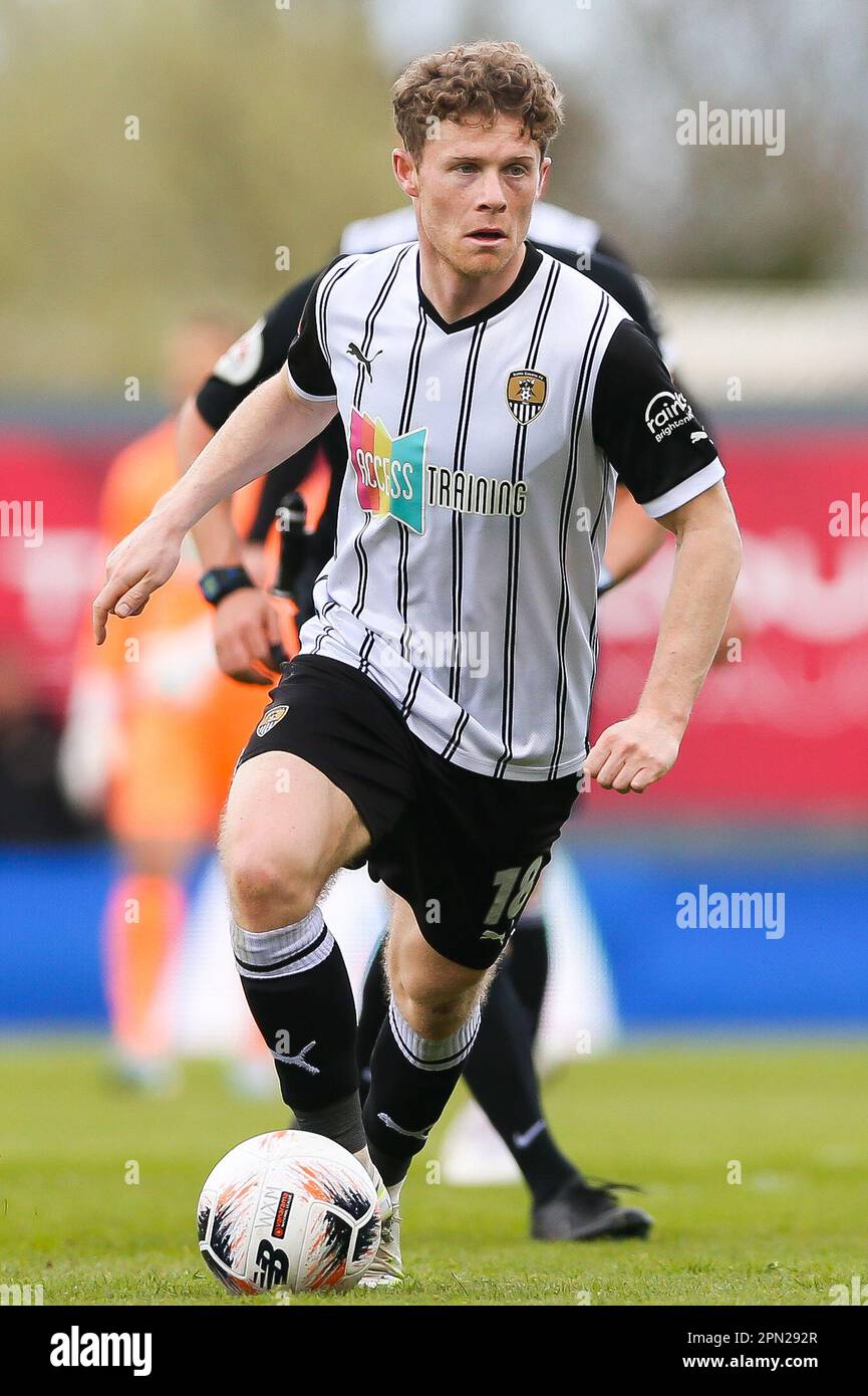 Notts County's Matty Palmer during the Vanarama National League match ...