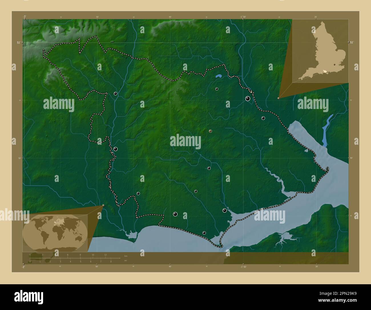 New Forest, non metropolitan district of England - Great Britain ...