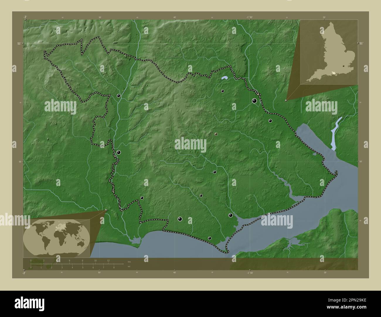 New Forest, non metropolitan district of England - Great Britain ...