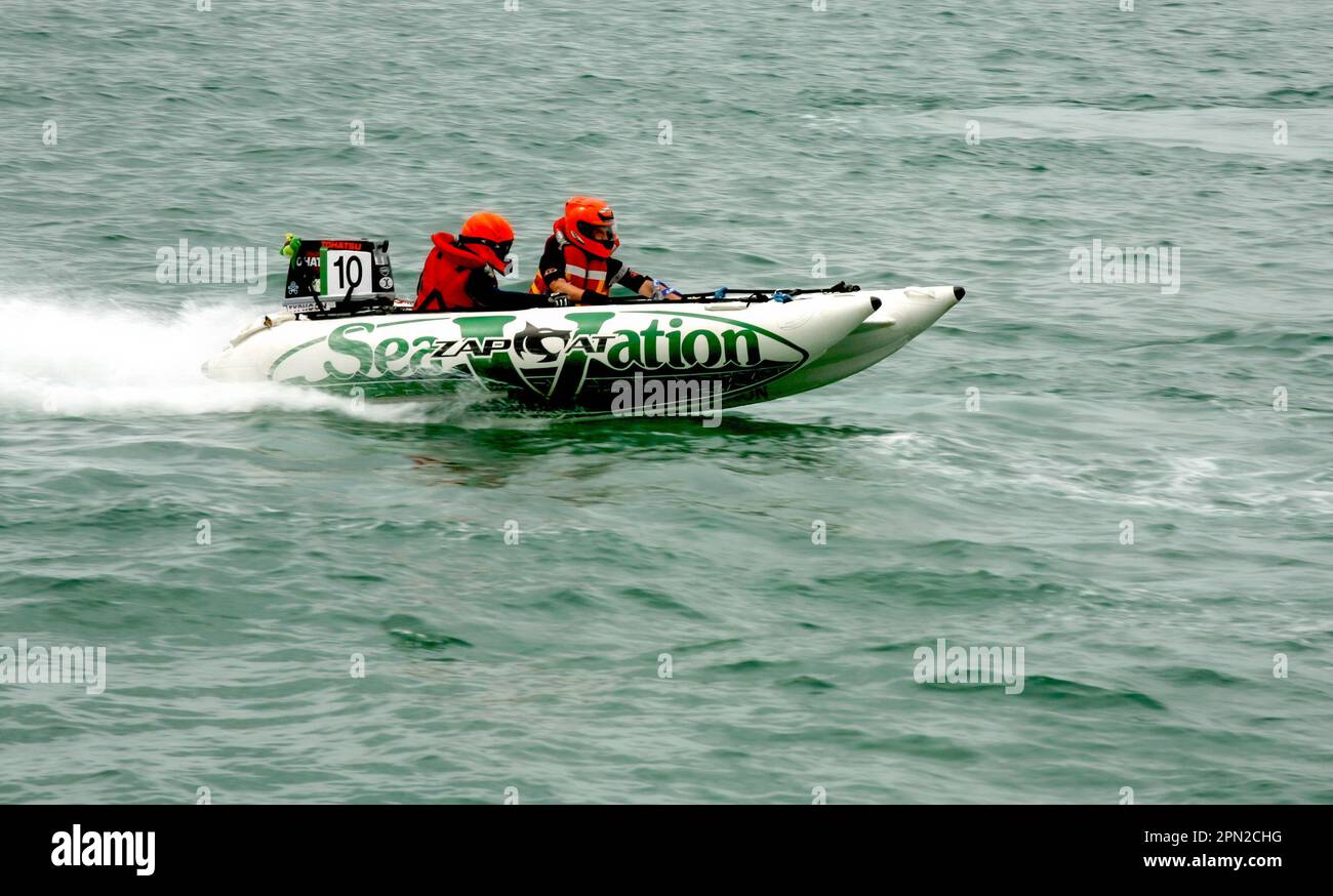 Zapcat powerboat racing hi-res stock photography and images - Alamy