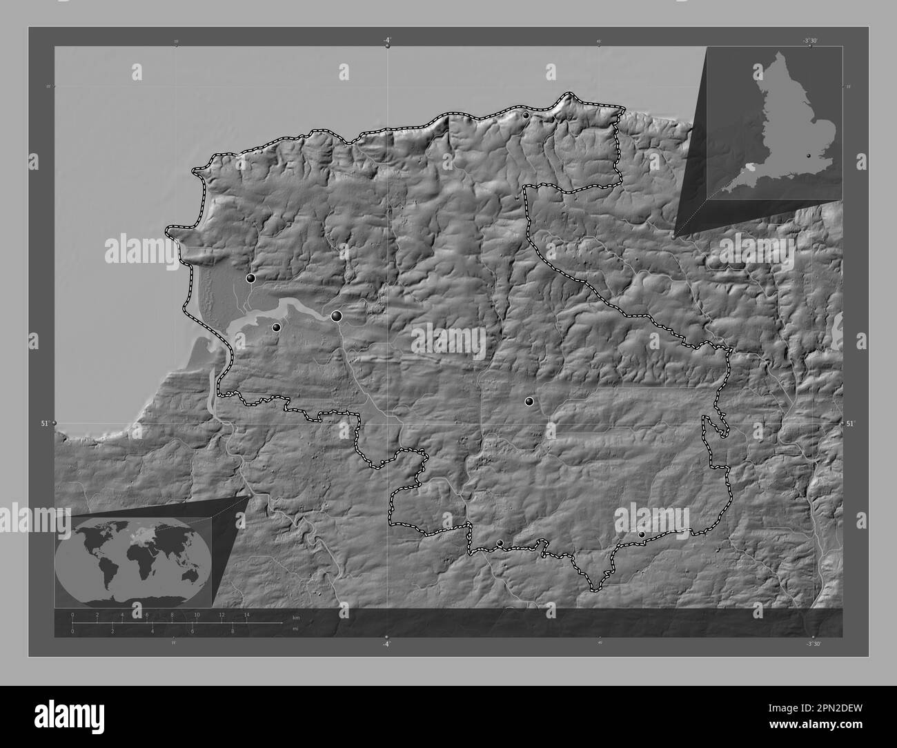 Map of braunton hi-res stock photography and images - Alamy