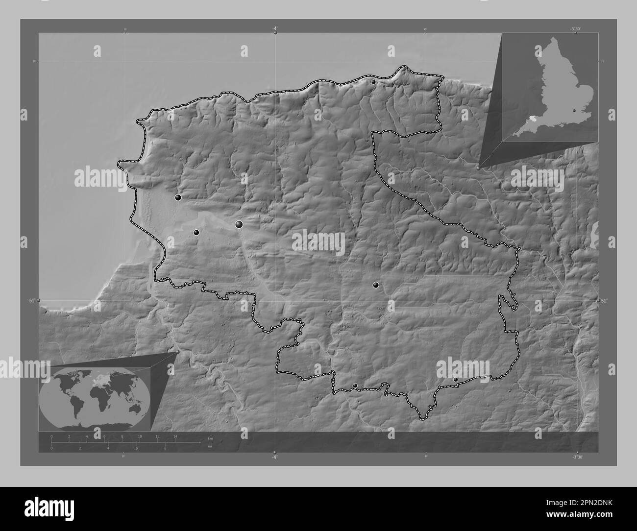 Map of braunton hi-res stock photography and images - Alamy