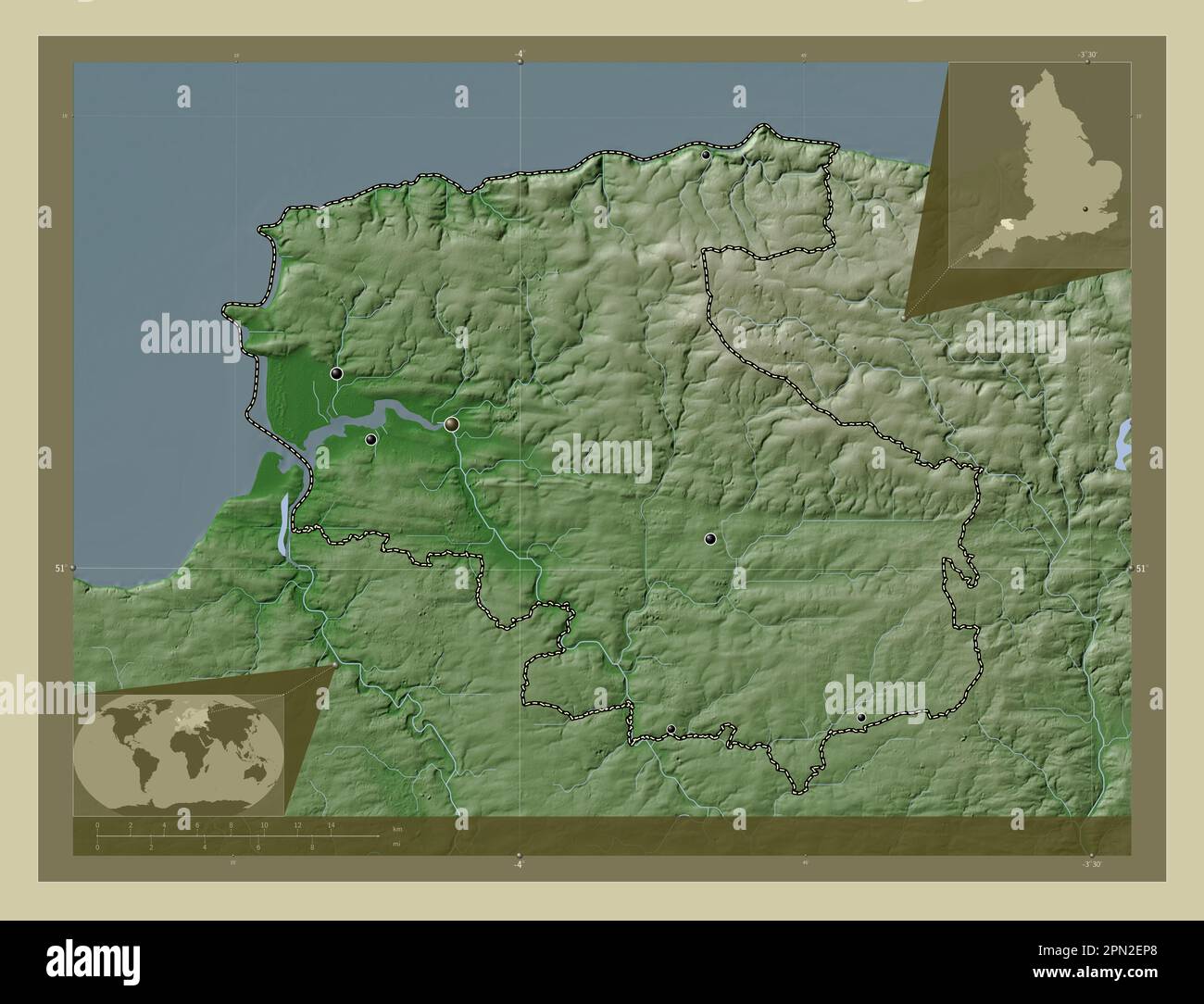 North Devon, non metropolitan district of England - Great Britain ...