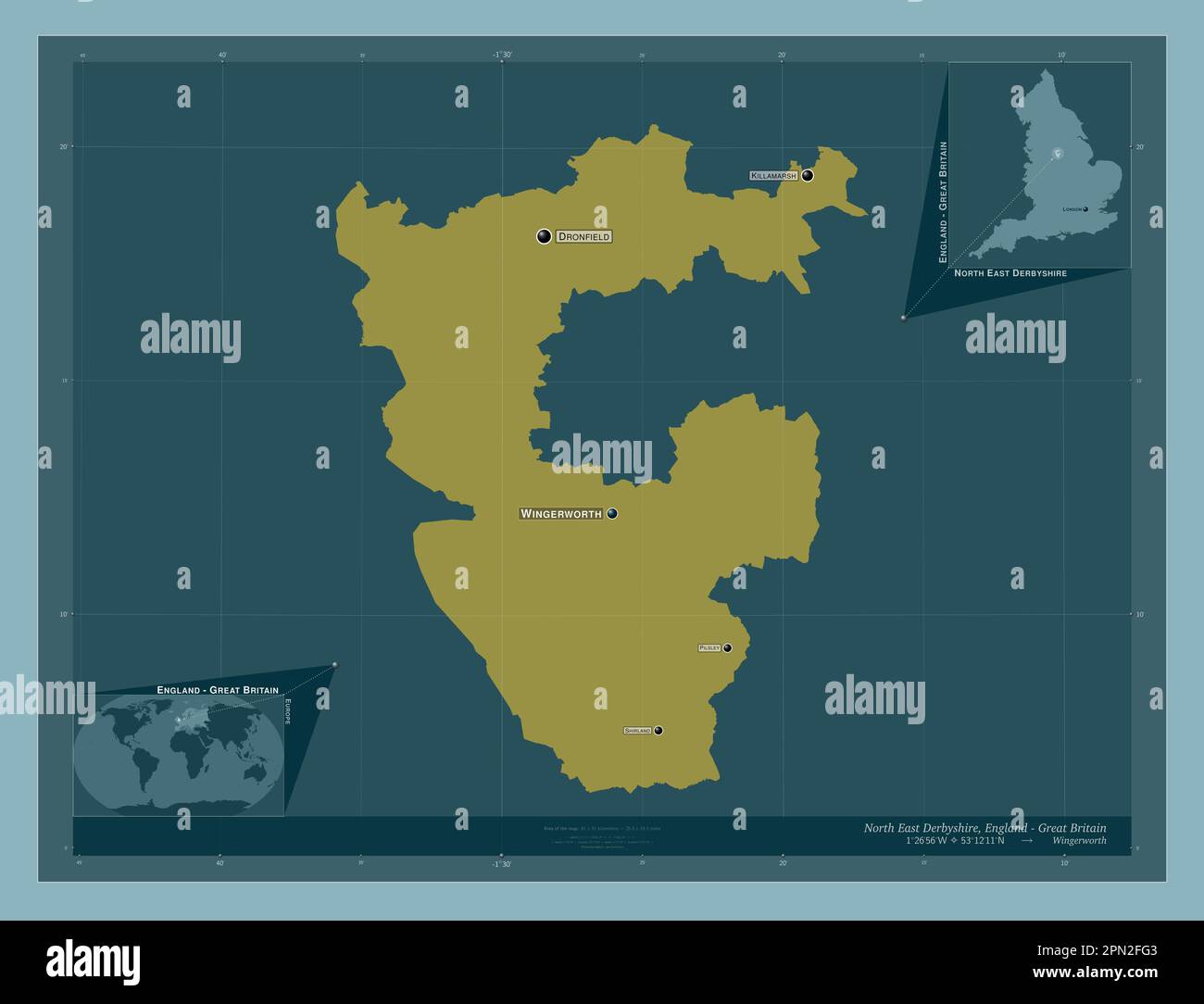 North East Derbyshire, non metropolitan district of England - Great ...