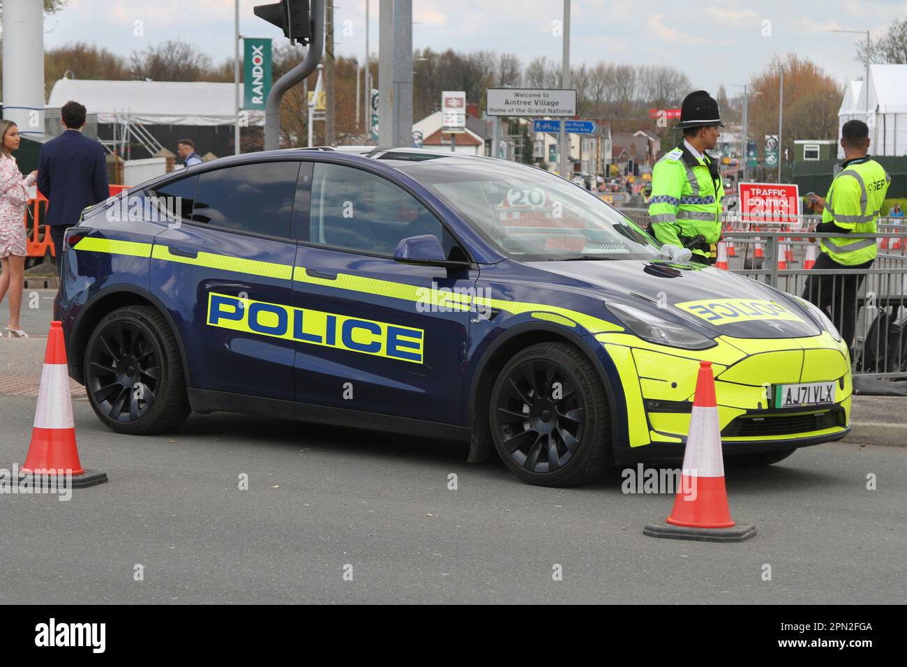 Police, Tesla Model Y Long Range Awd 75Dkwh Dual Motor AutoPolicing car ...