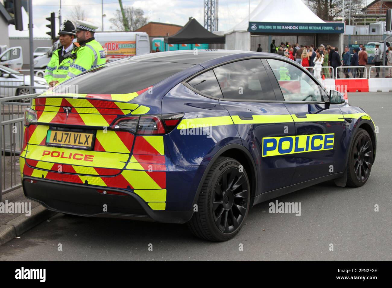 Police, Tesla Model Y Long Range Awd 75Dkwh Dual Motor AutoPolicing car ...